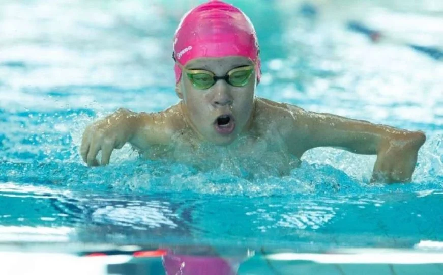 Barlov u finalu trke 50 m prsno na Paraolimpijskim igrama